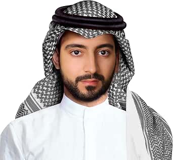 JPXH keffiyeh arabe para hombre turbante écharpe palestine musulmane ...