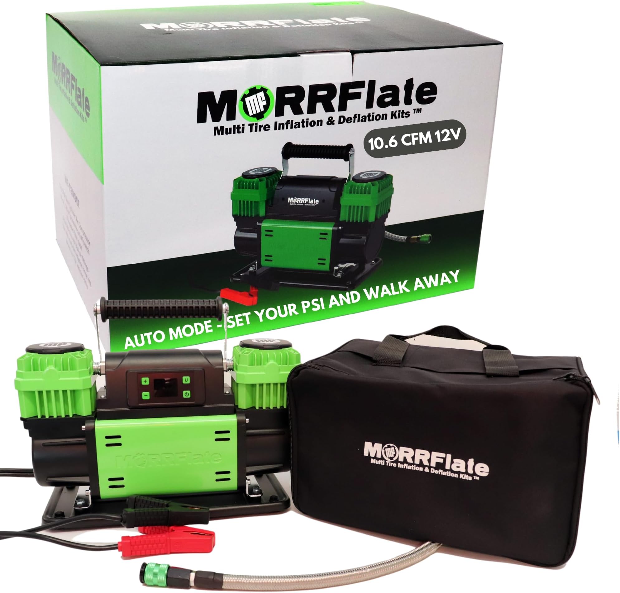 Amazon.com: EZ FLATE M.O.A.B. Dual Air Compressor for 4x4 Offroad ...