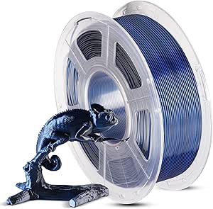 ANYCUBIC Silk Dual Color Pla Filament, 360° Color Change 3D Printer ...