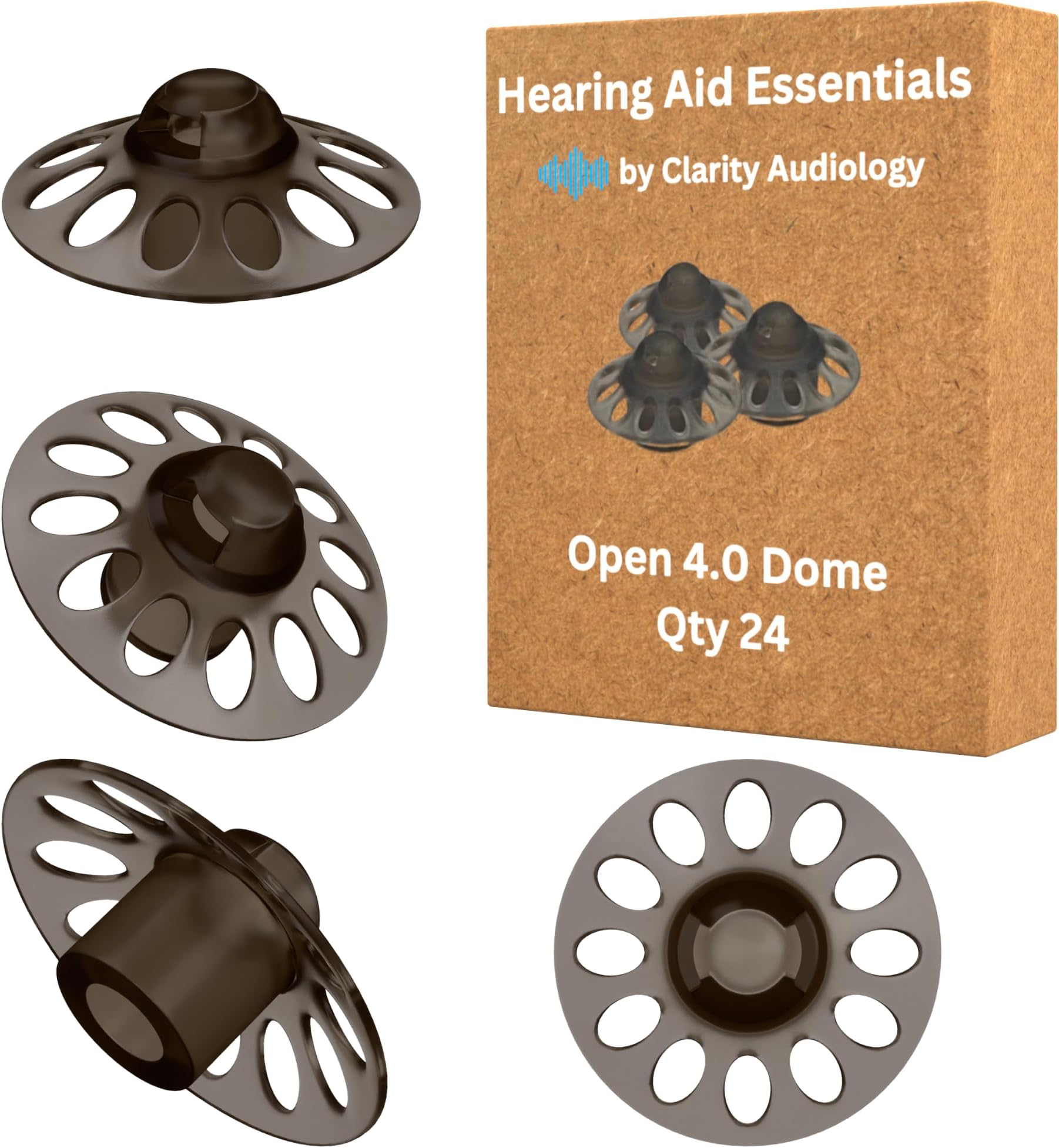 Amazon.com: 20 Counts Phonak Open 4.0 Hearing Aid Domes,Universal Open ...