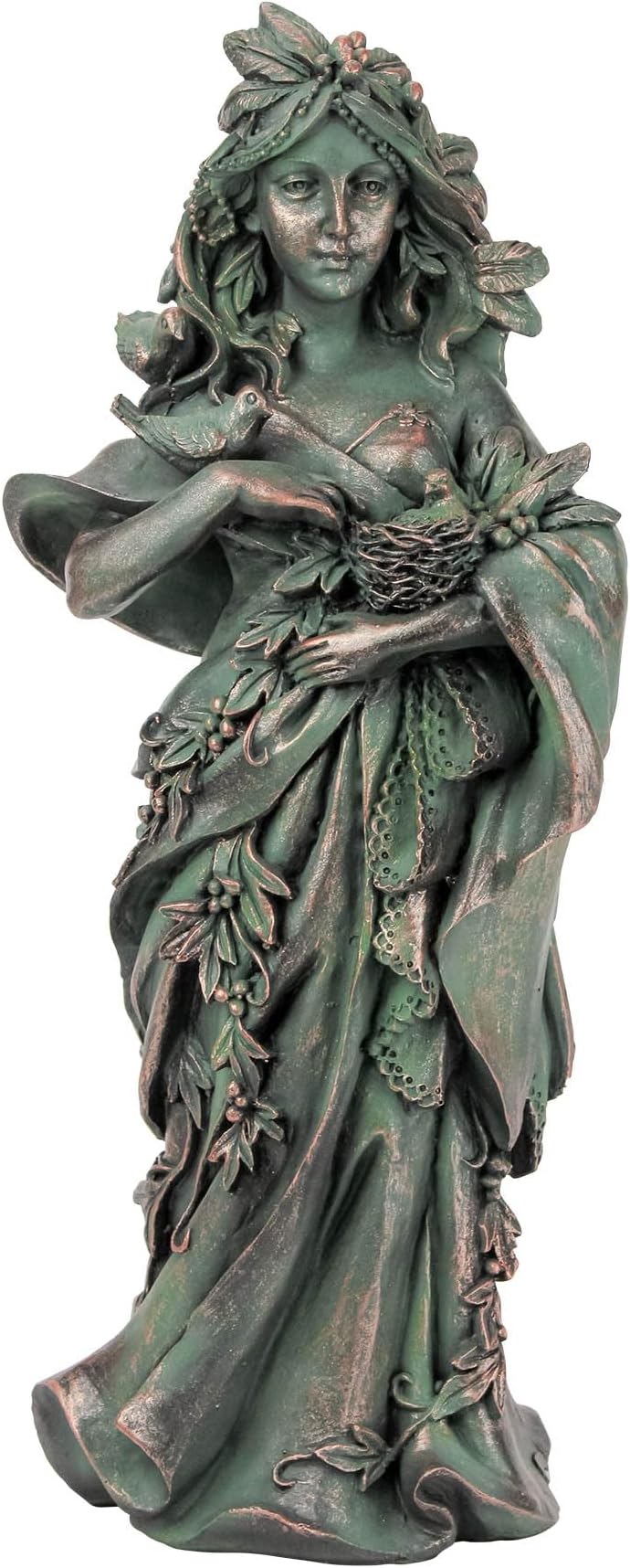 Design Toscano Mother Nature Maiden of the Forest Statue, Full Color ...