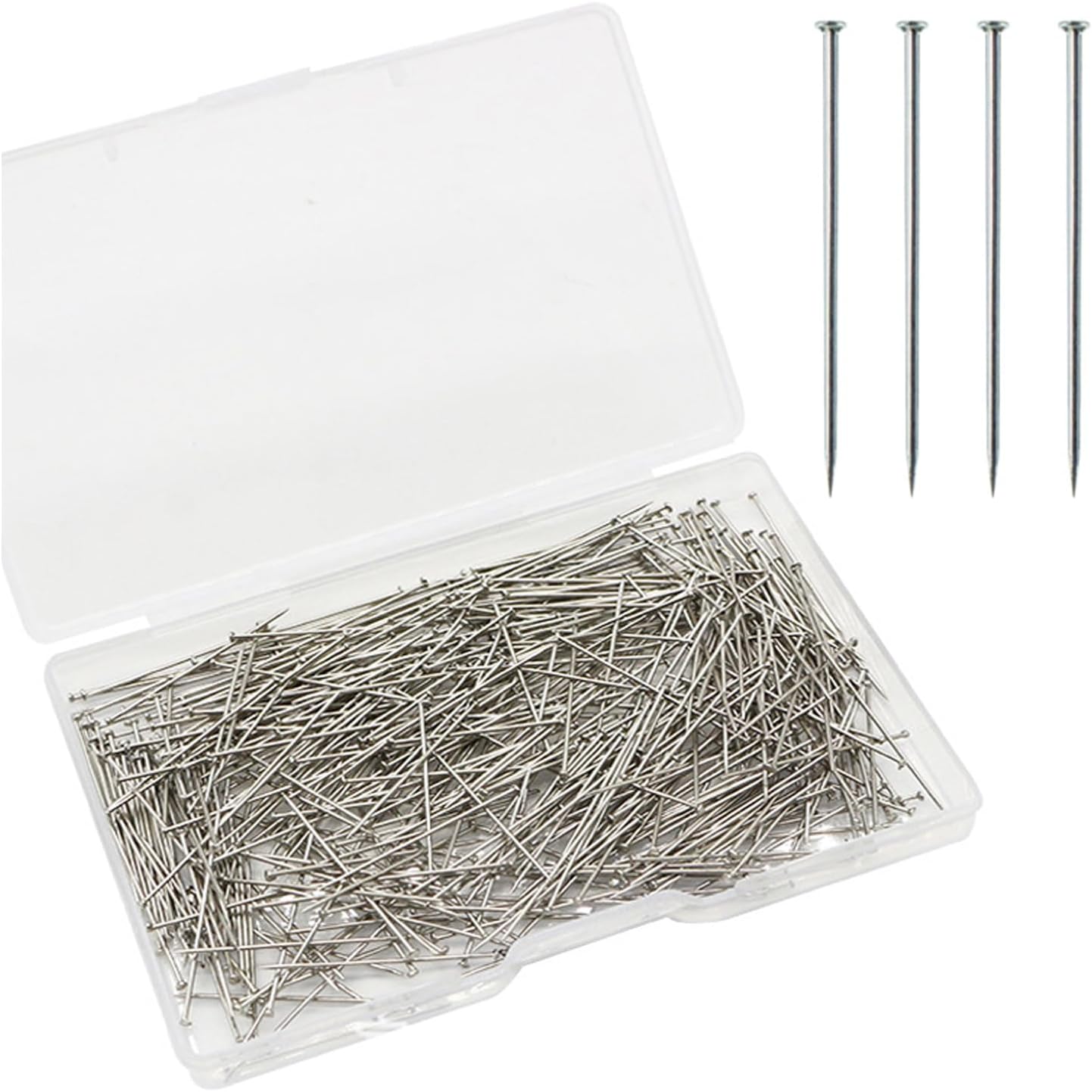 Amazon.com: Shappy 1600 Pieces 1 1/16 Inch Head Pins Bouquet Pins ...