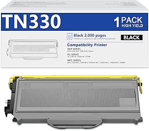 Amazon.com: TN330 Black Toner Cartridge Replacement for Brother TN-330 DCP-7030 7040 7045N HL ...