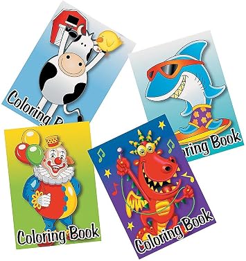 Amazon.com: 72-pack of Kid's Coloring Books ~ Great Party Favors ...