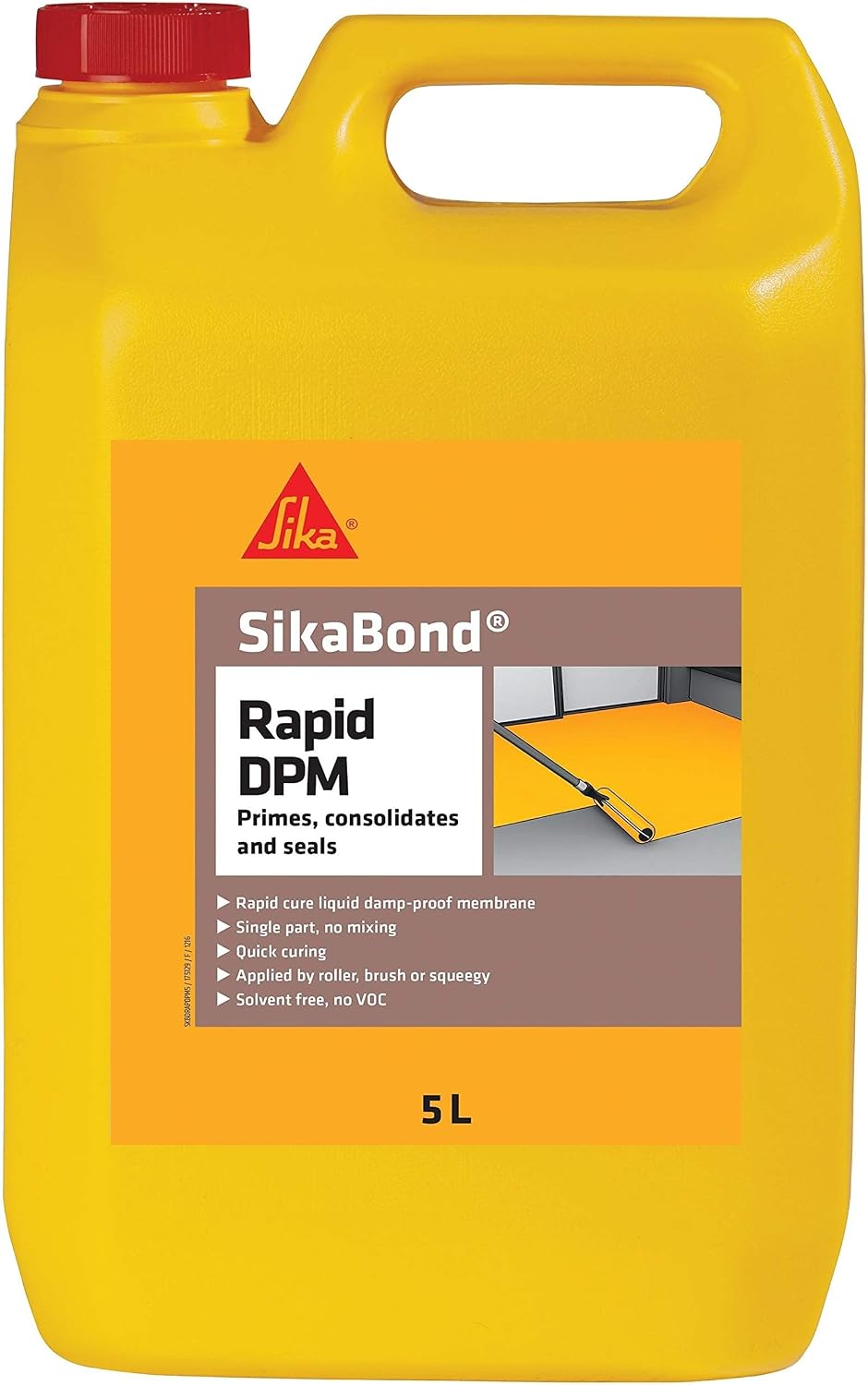 Sika SikaBond Rapid DPM (Damp Proof Membrane) Liquid – Primes and Seals ...