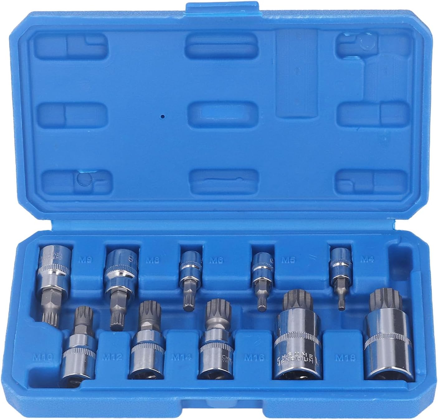 CASOMAN Master Torx Bit Socket y Torx externo Juego de 60 piezas, acero ...