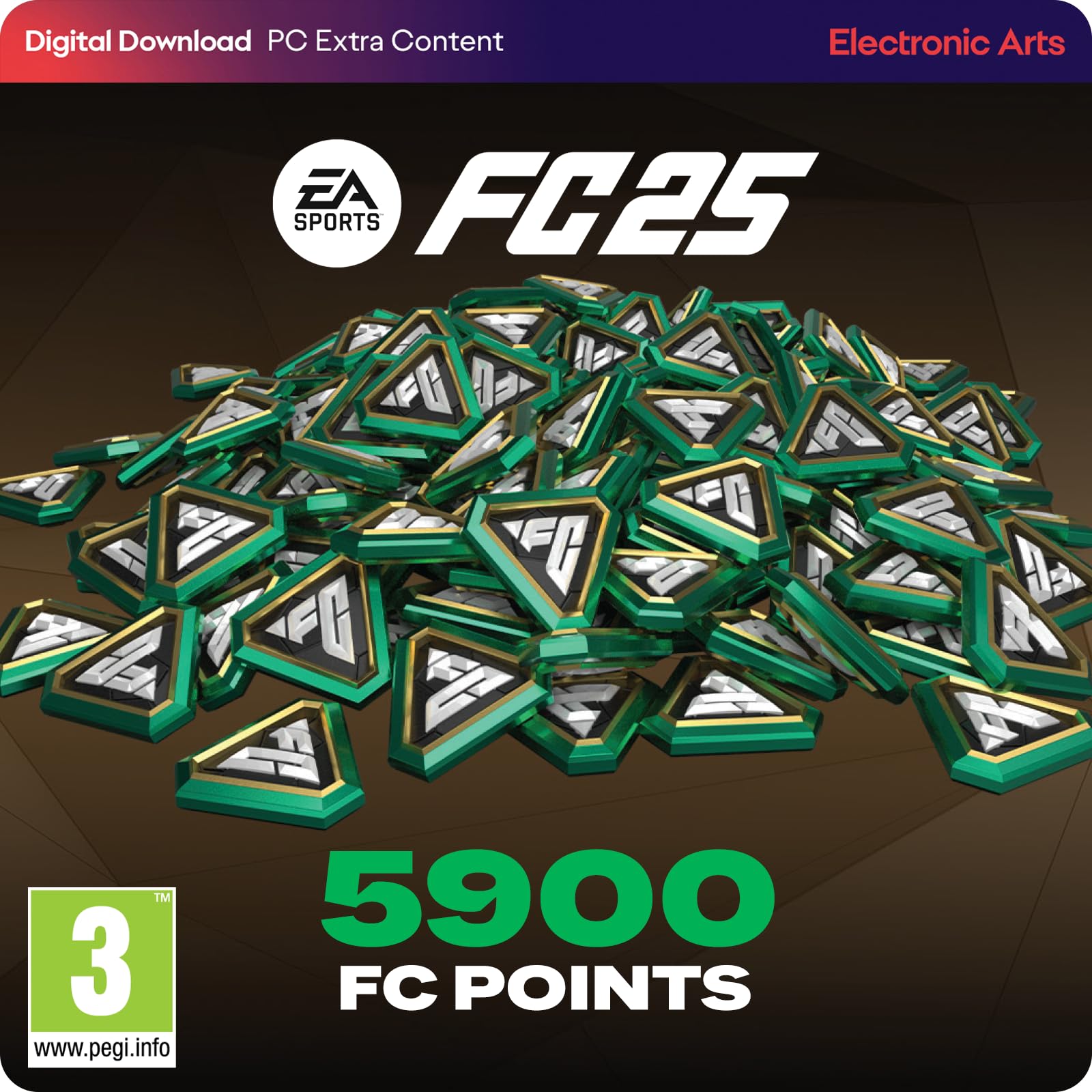 EA SPORTS FC 25 5900 FC POINTS : Amazon.co.uk: PC & Video Games