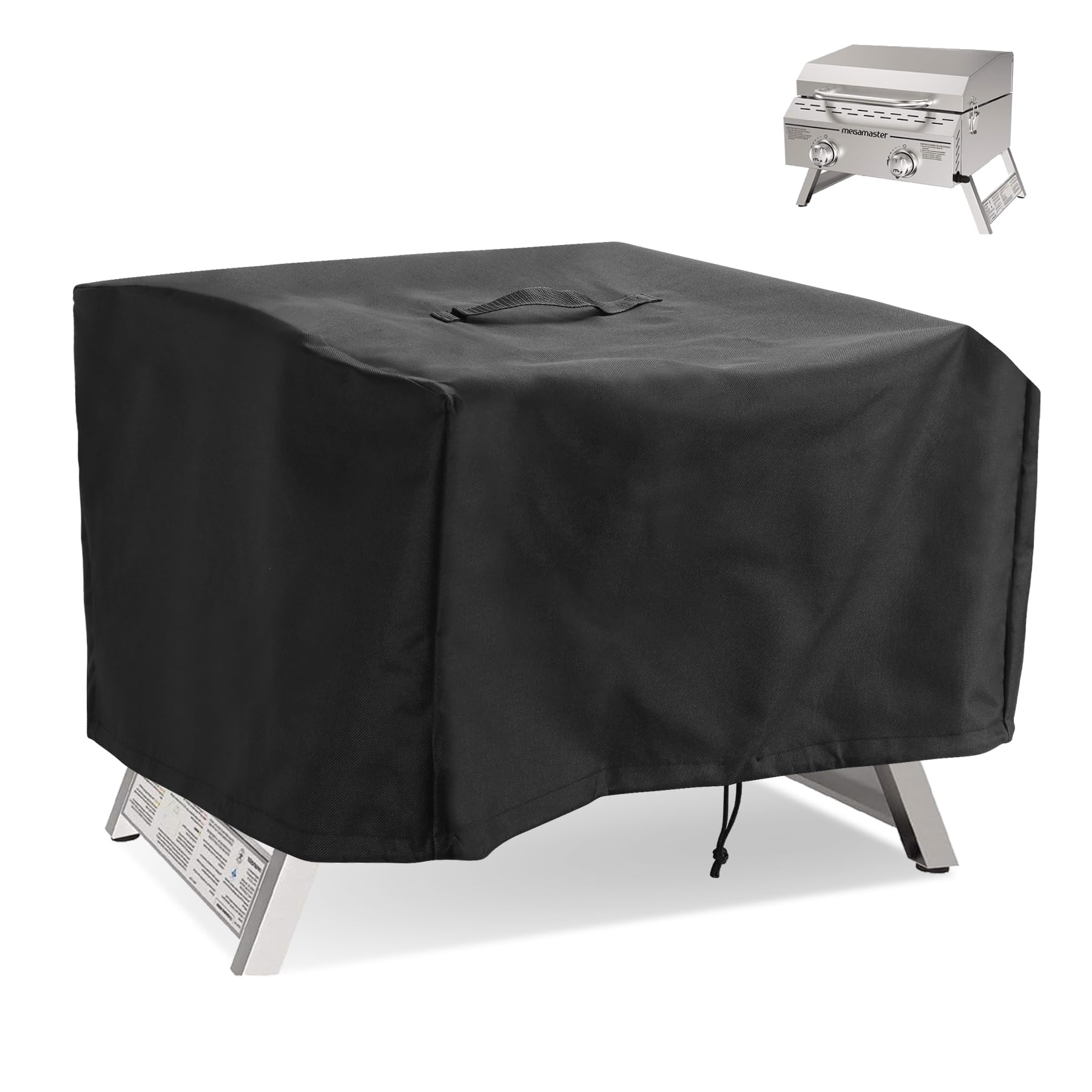 Amazon.com : Portable Grill Cover for Megamaster 2 Burner Propane ...