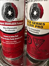 CRC 05089 BRAKLEEN Brake Parts Cleaner - Non-Flammable -19 Wt Oz, 3 ...