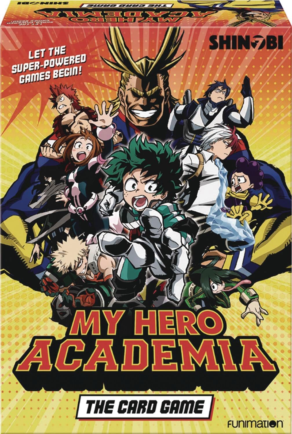 Unkno Shinobi 7 My Hero Academia The Card Game, Multicolor : Shinobi 7 ...