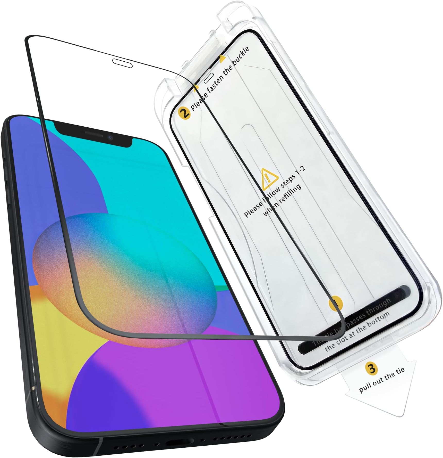 Amazon.com: UltraGlass 9H+ Glass for iPhone 15 Screen Protector ...