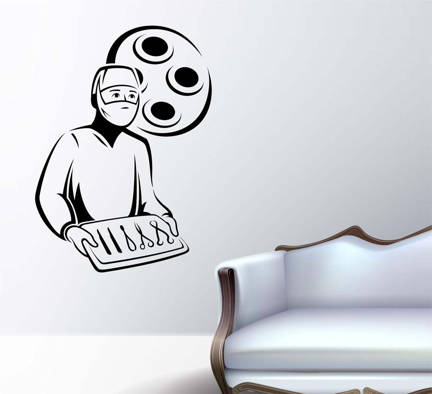 Amazon.com: Surgeon Surgery Doctor Nurse Vinyl Wall Decal Sticker ...