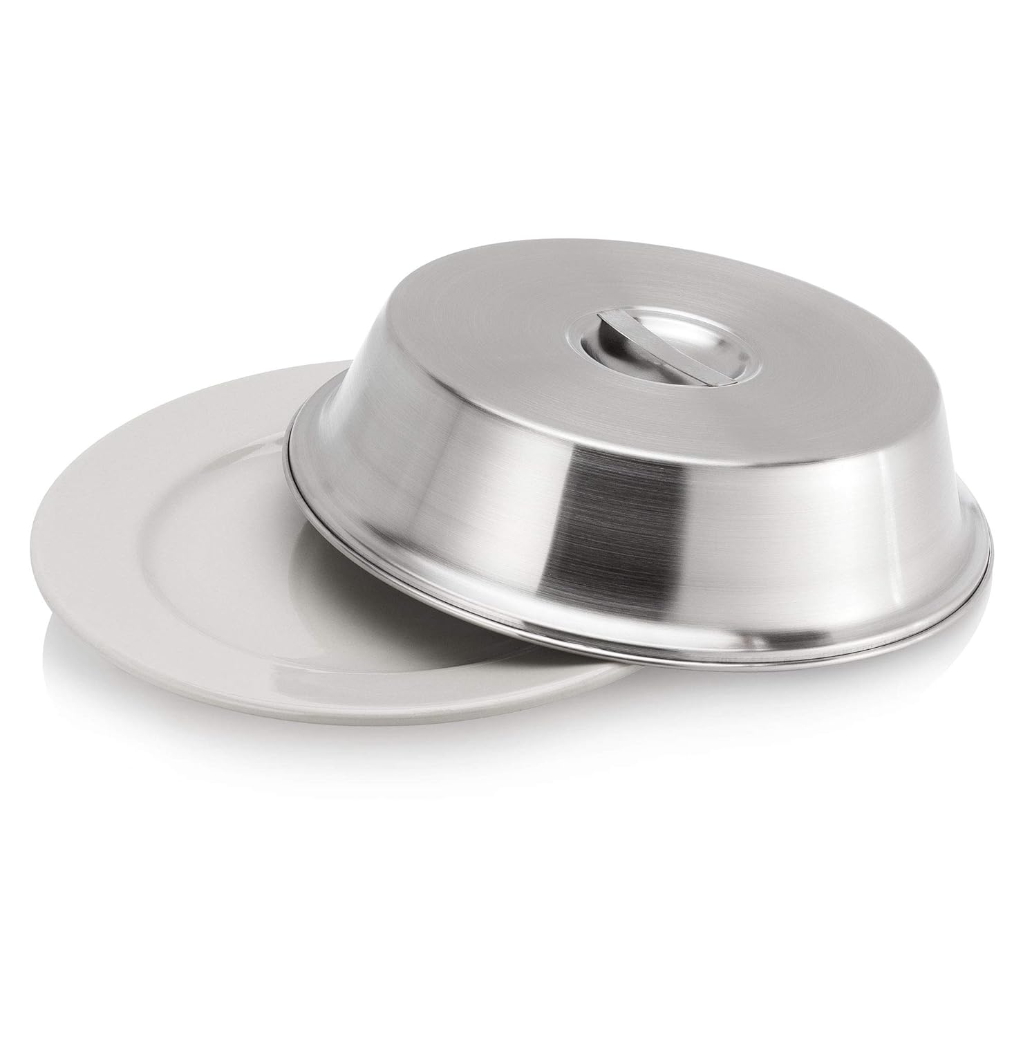 Buy 12" Hotel-Style"Room Service" Plate with Warming Cover (2-Piece Set ...