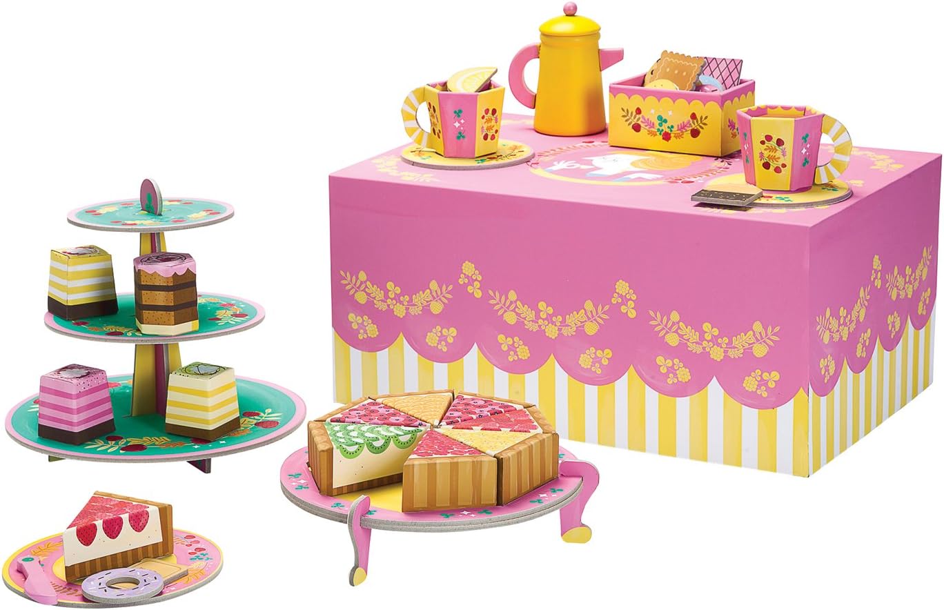 Amazon.com: Krooom Tea Party Playset : Toys & Games
