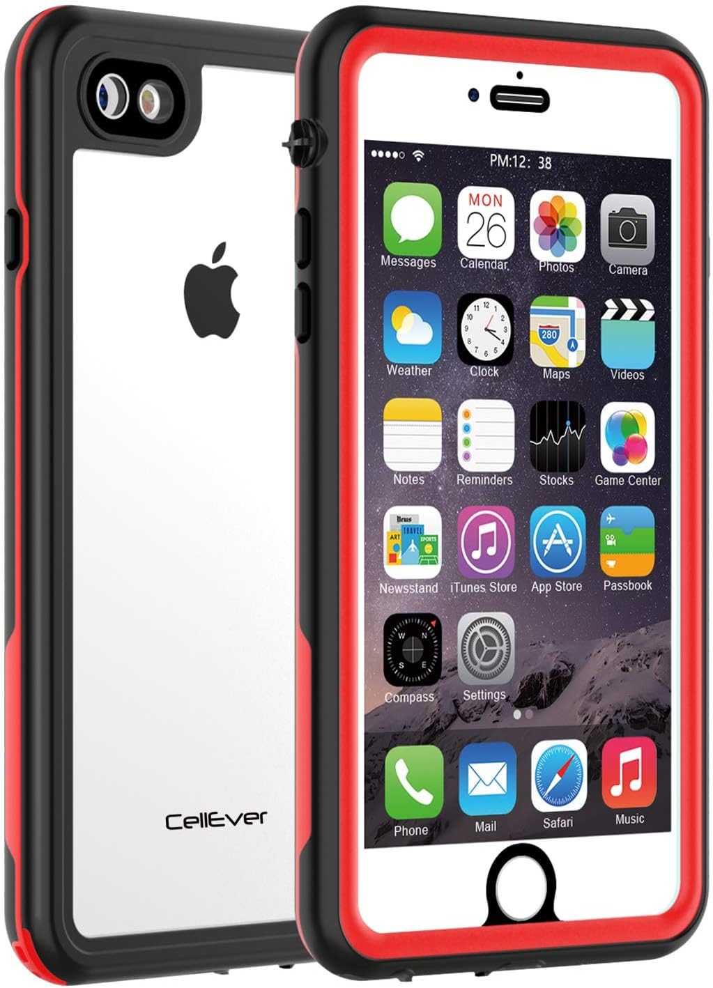 Amazon.com: CellEver Waterproof Case for iPhone SE 2020 / iPhone 8 ...