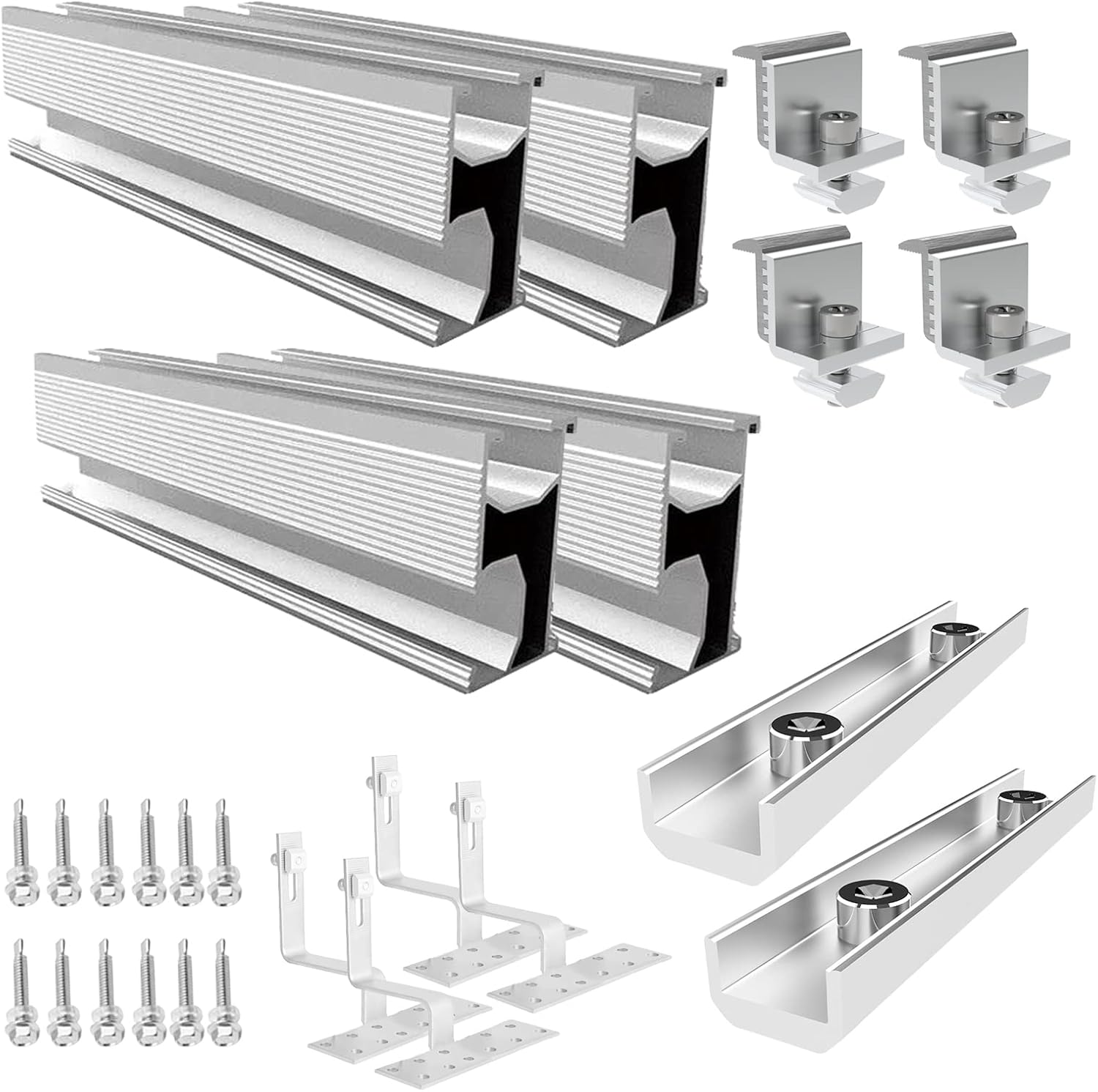 Solar Panel Mounting Rails, mounting rail roof hook, solar aluminum ...