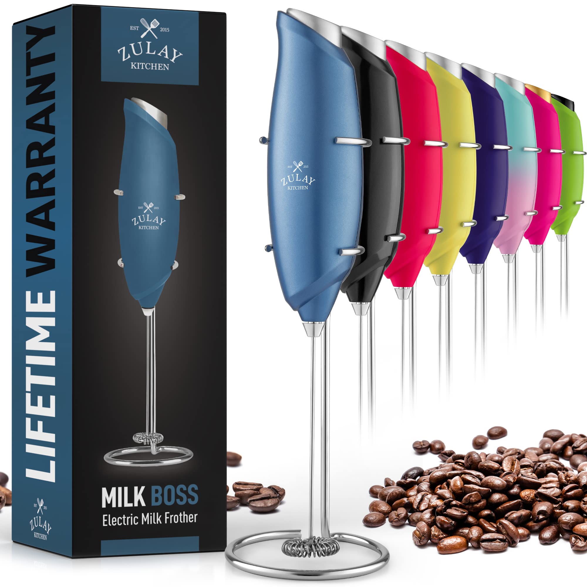 Zulay Kitchen MILK BOSS ONE TOUCH BUTTON