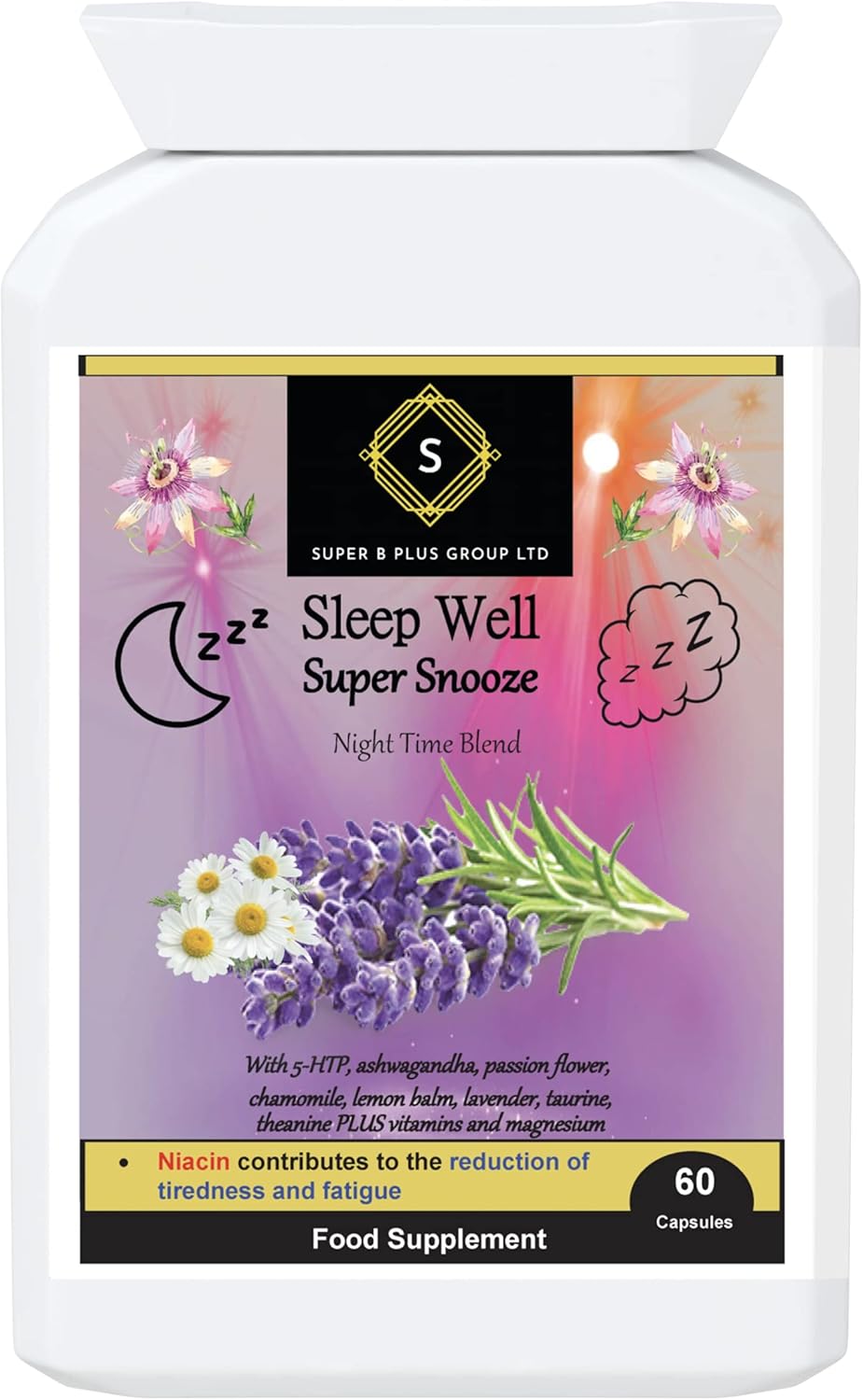 Sleep Well Super Snooze Sleep Support Night Time Formula Sleep Energy ...