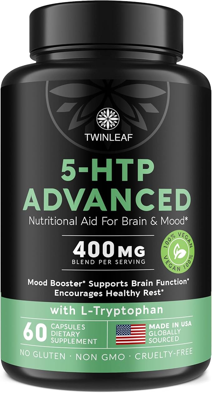 Amazon.com: Suplemento de 5 HTP para apoyo del estado de ánimo ...