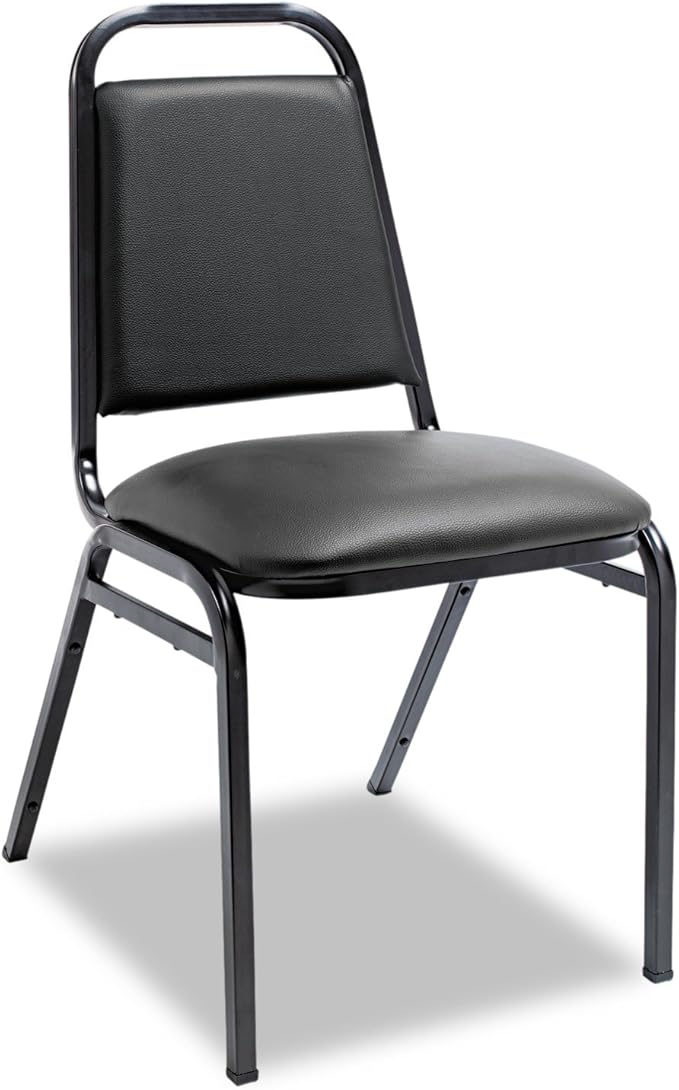 Amazon.com: Alera Padded Steel Stacking Chair : Office Products
