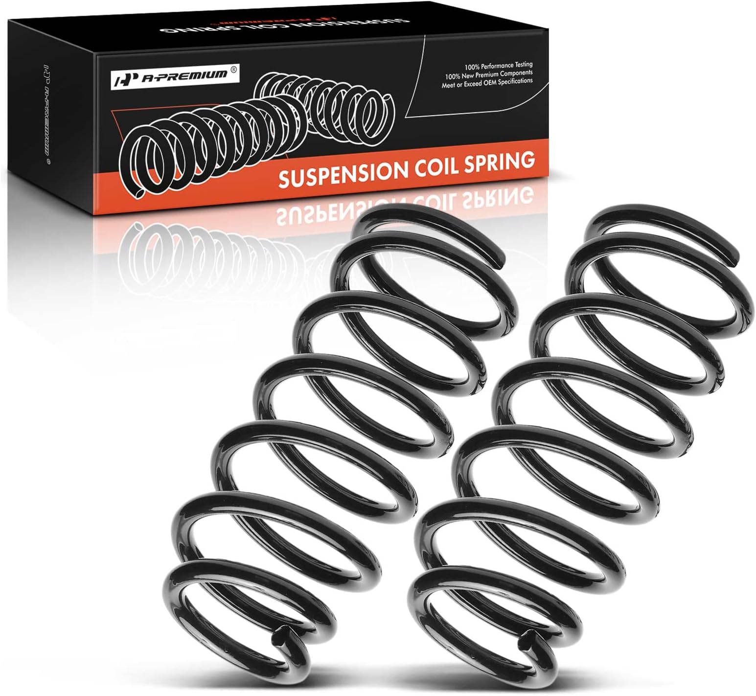 Amazon.com: A-Premium 2Pcs Rear Suspension Coil Spring Set Compatible ...