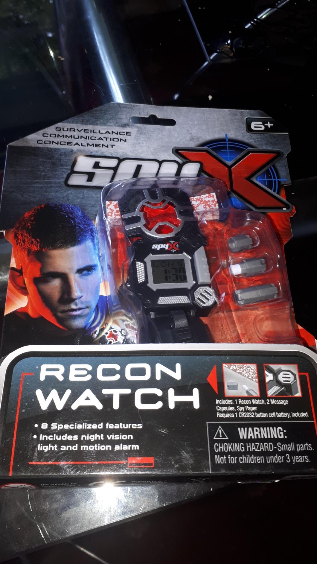 SpyX Recon Spy Watch For Kids - 8-in-1 Gadget For Fun Day or Night Spy ...