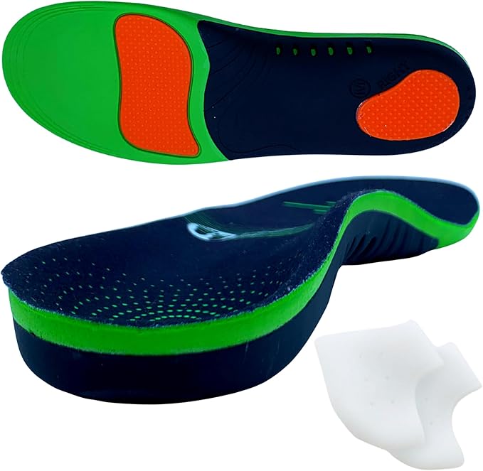 Plantar People Orthotic Insoles Full Length with Arch Supports ...