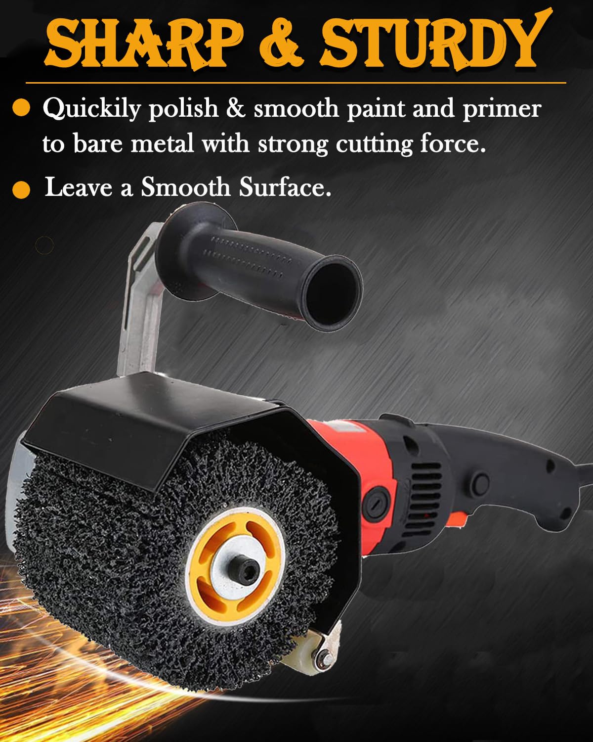 Snapklik.com : SHITIME 4 Pcs Abrasive Drawing Wheel Surface ...