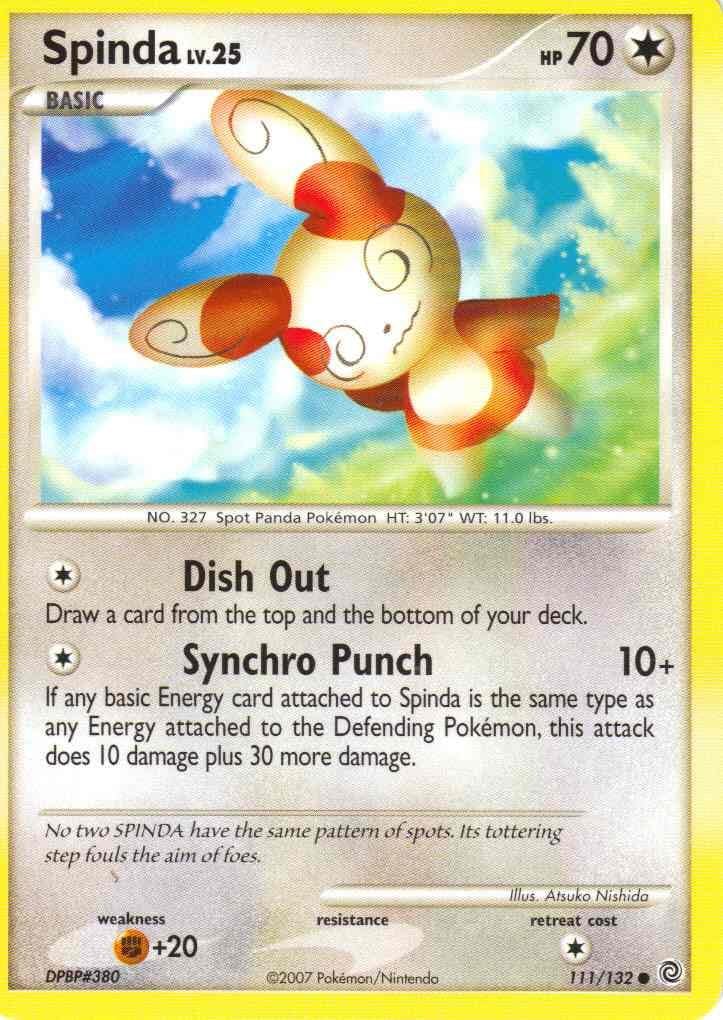 Amazon.com: Pokemon - Spinda (111) - Secret Wonders - Reverse Holo ...