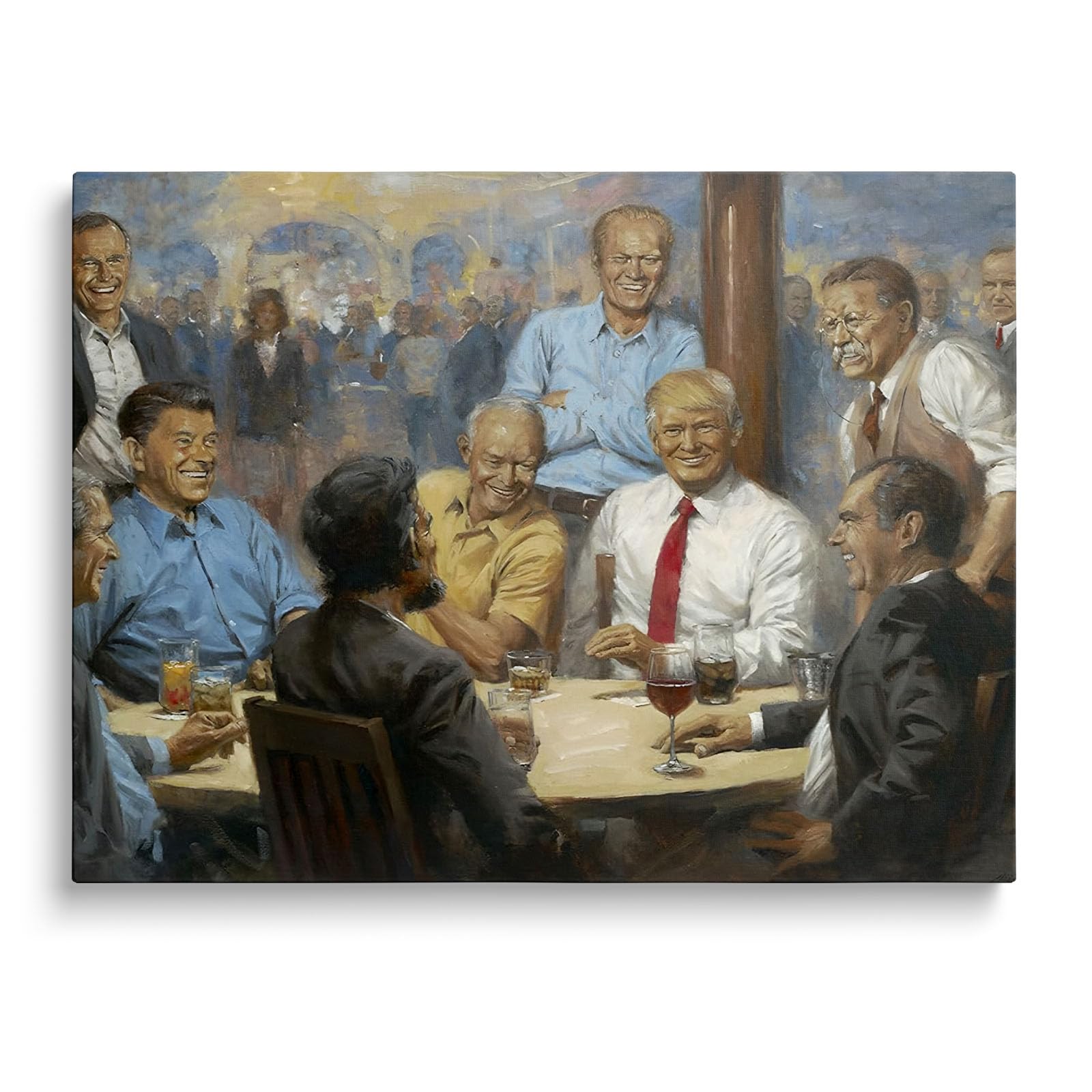 Amazon.com: TYPTEK Donald Trump Wall Art 47th President of the US ...