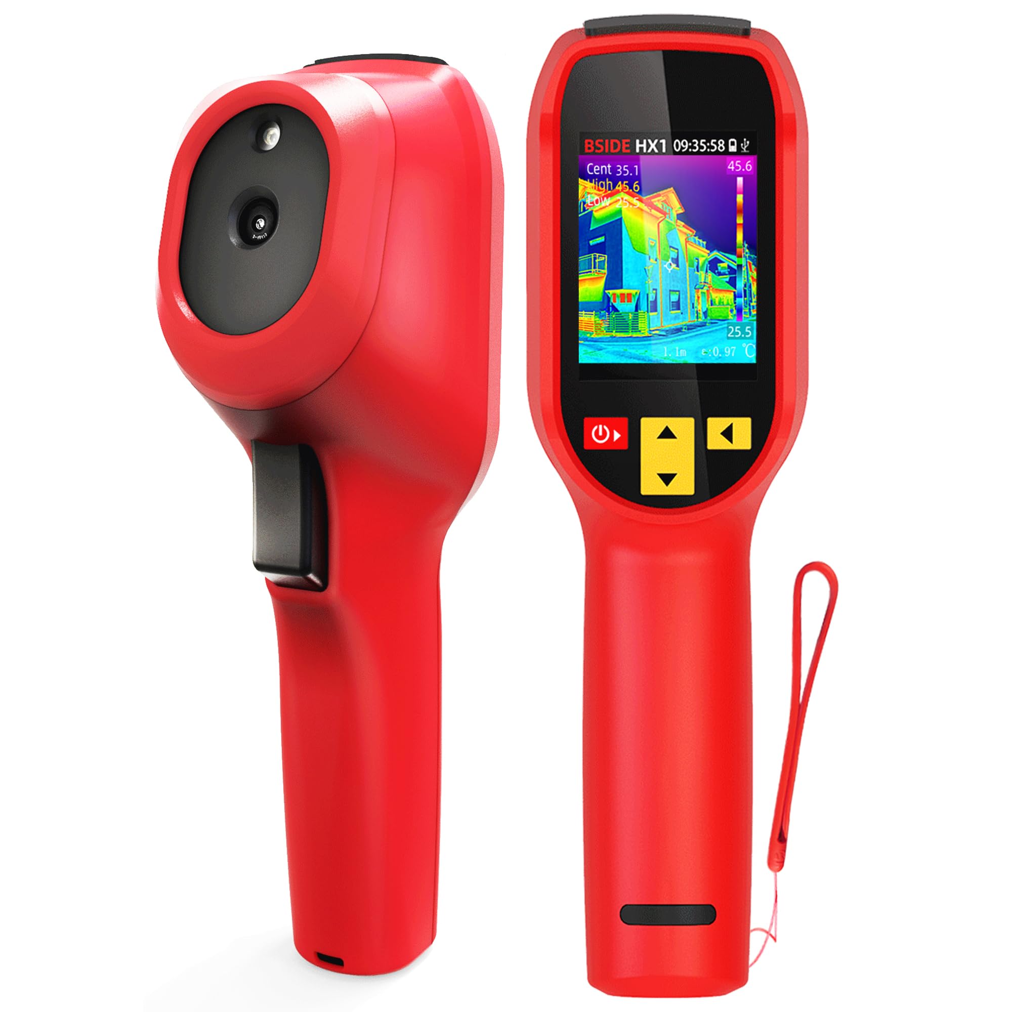 Amazon.com: BSIDE Thermal Imaging Camera 240×240 Resolution 15 Color ...