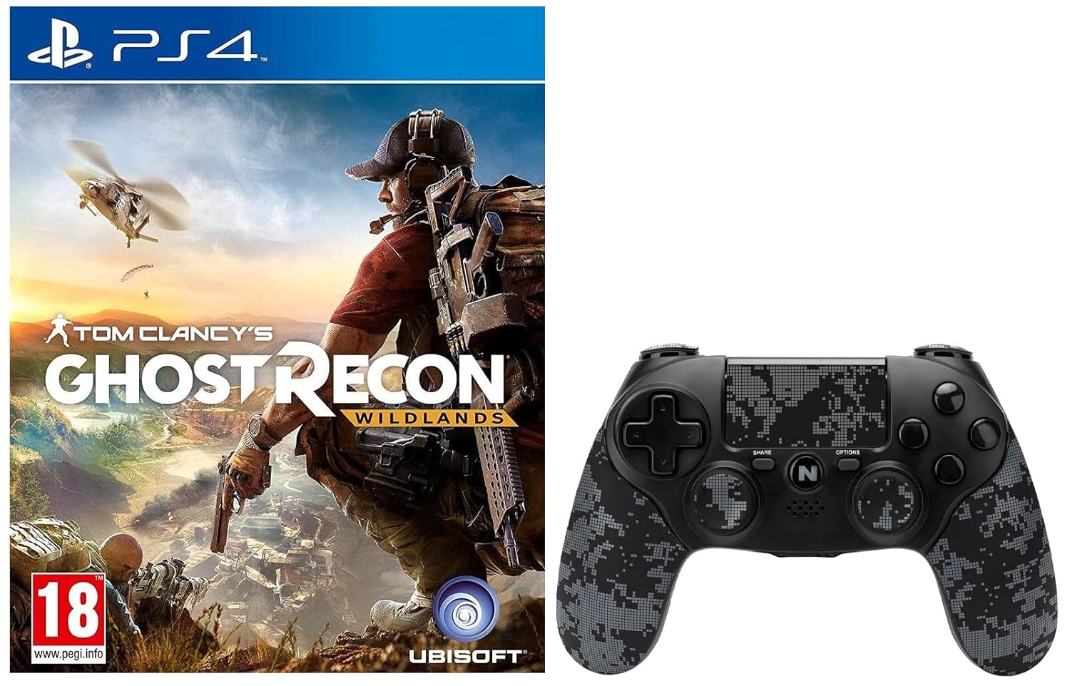 Buy UBI Soft Tom Clancy's Ghost Recon: Wildlands (PS4)+Nitho ADONIS ...