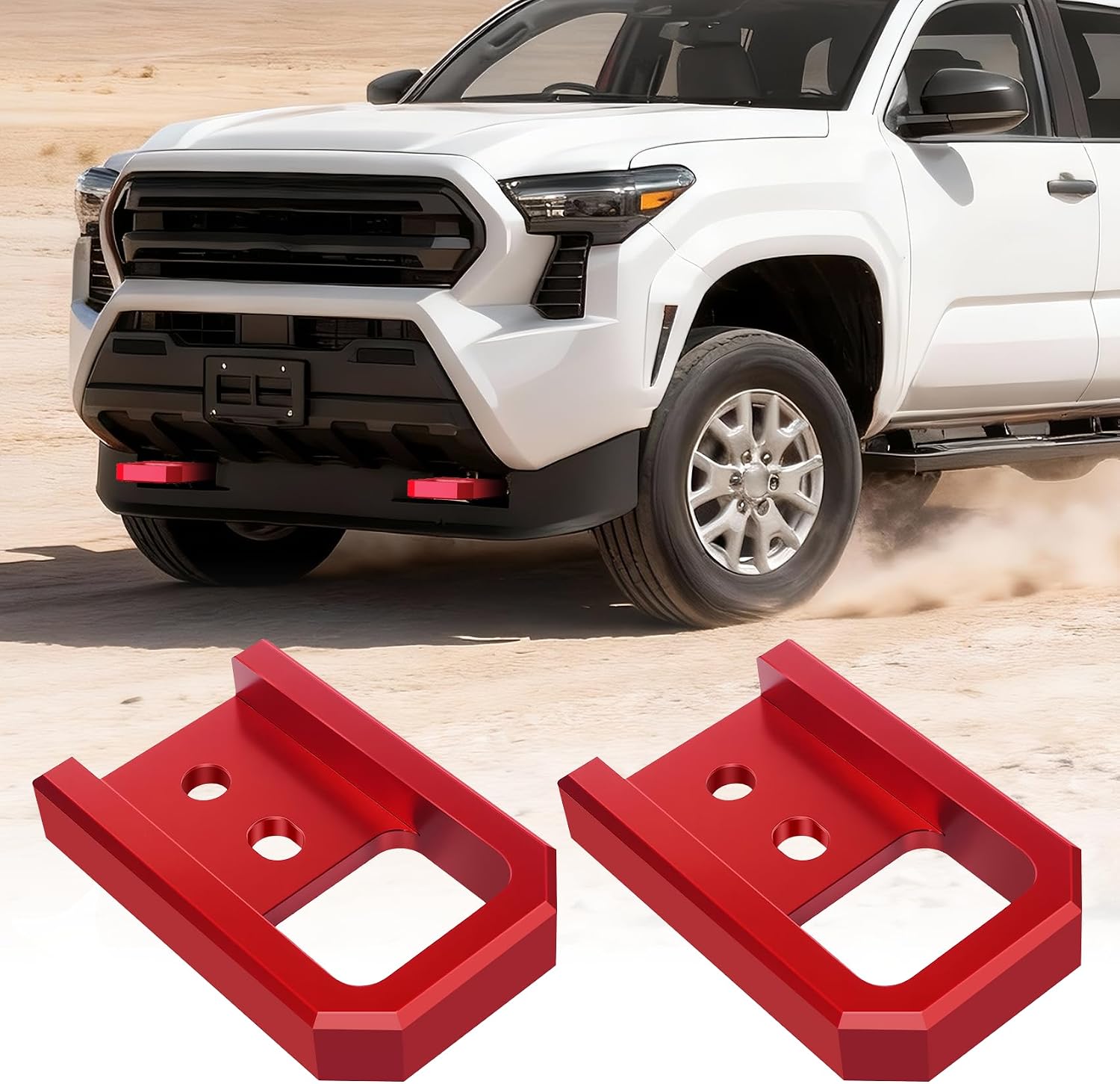 Amazon.com: Vorynne Front Tow Hooks Compatible with Tacoma 2024–2026/4 ...