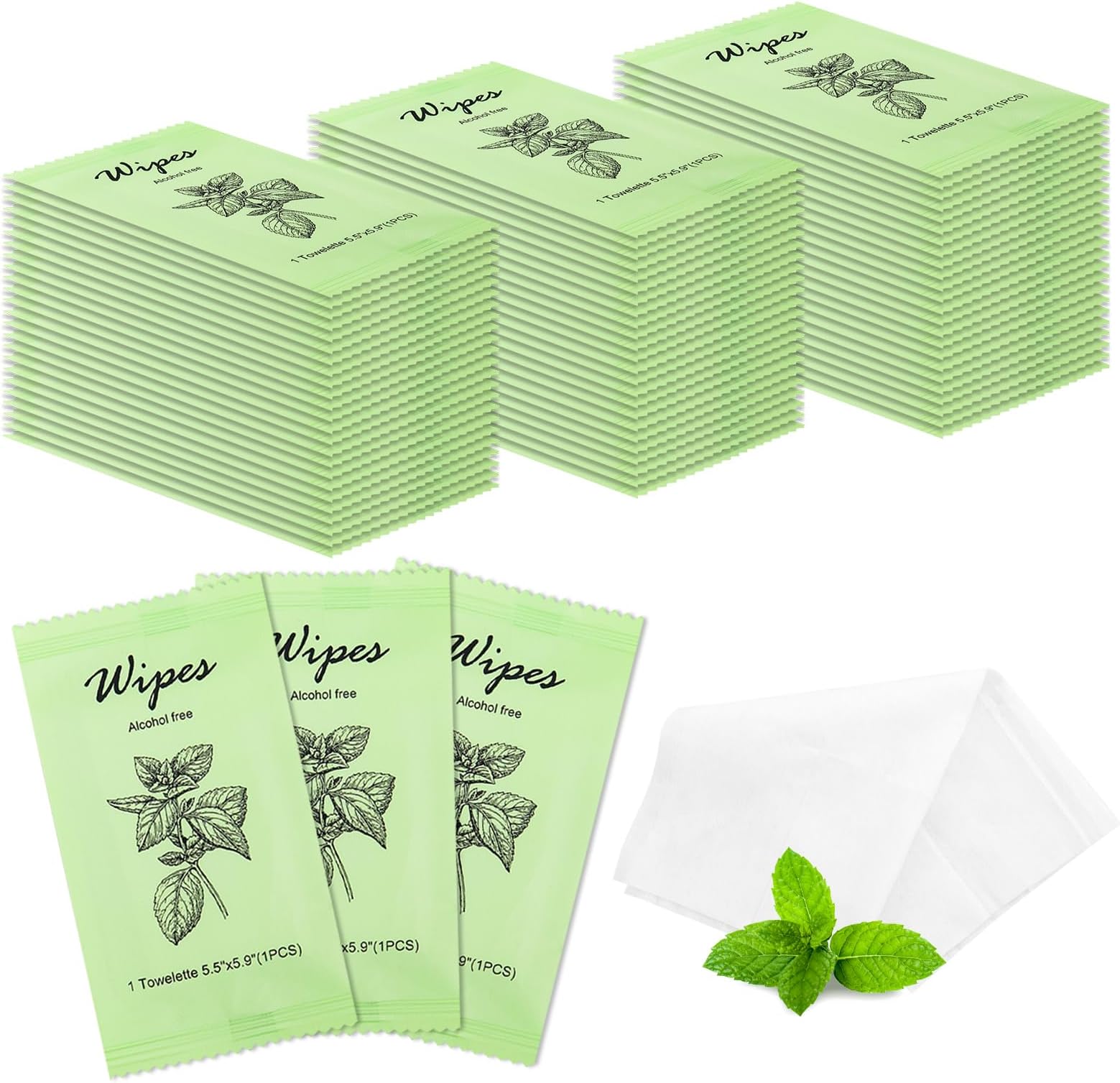 Amazon.com: Individual Hand Wipes Wet Wipes Travel Size,Wet Wipes ...