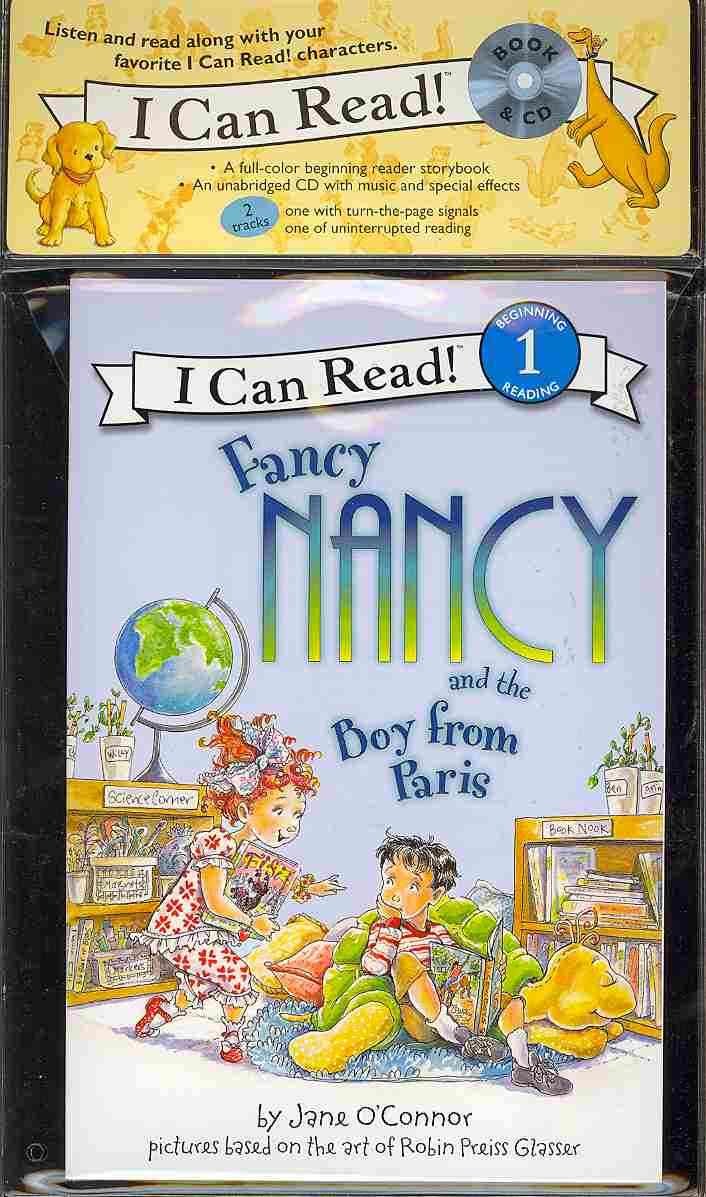 Amazon.com: Fancy Nancy and the Boy from Paris Book and CD (I Can Read ...