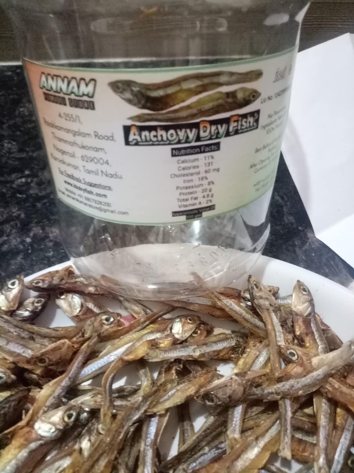 Annam Kumari Store | Dry Anchovy Fish | Kanyakumari Special Nethali ...