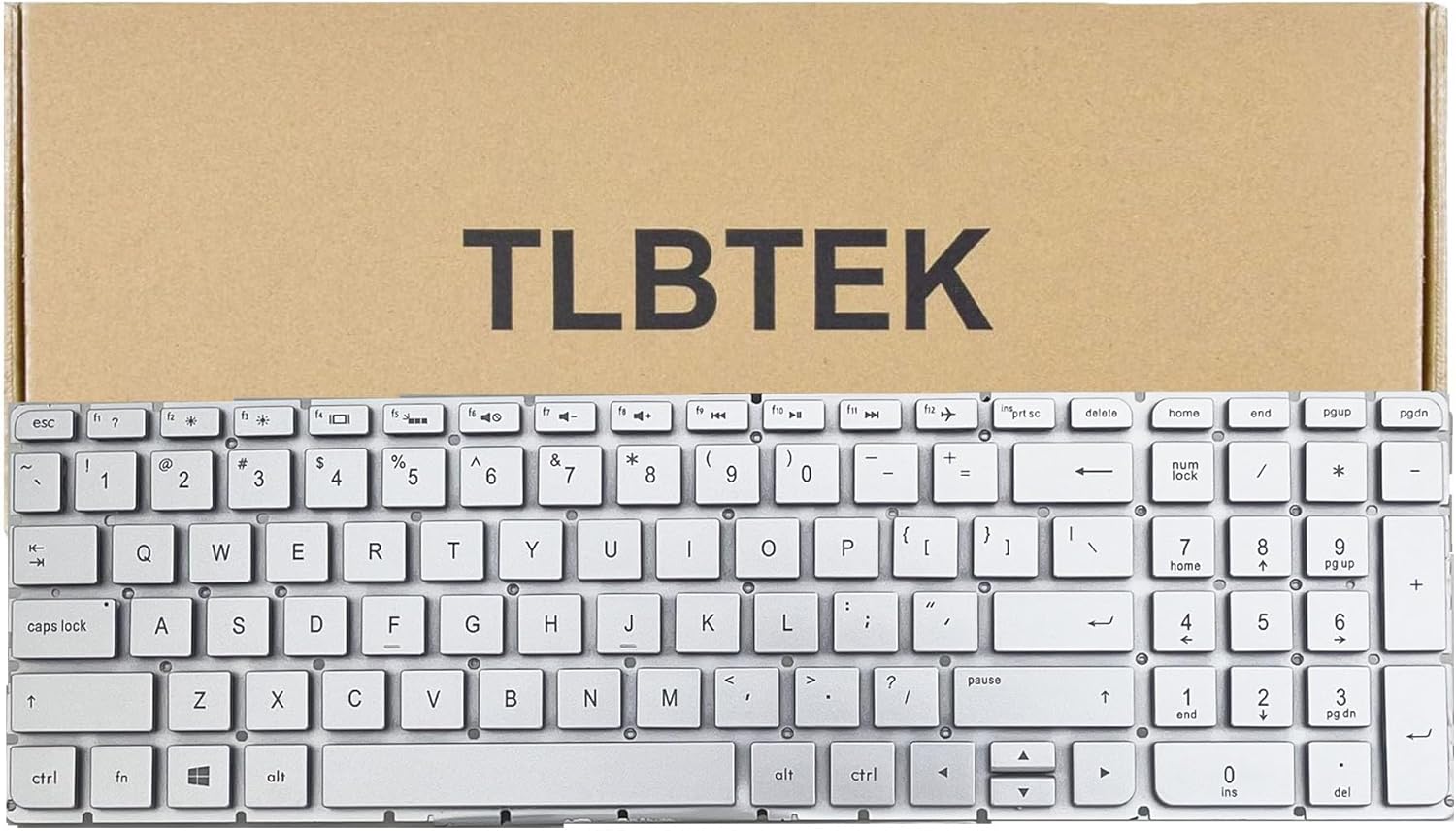 Amazon.com: TLBTEK Backlight Keyboard Replacement Compatible with HP ...