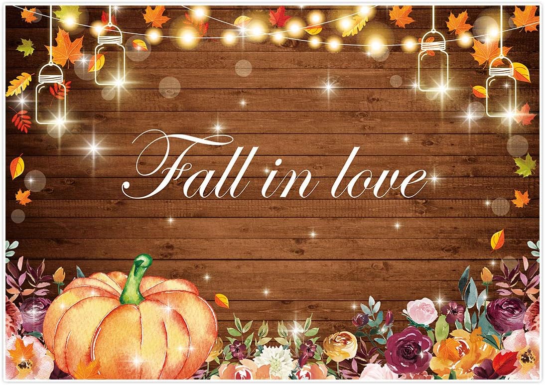 Amazon.com : Allenjoy 7x5ft Fall in Love Theme Photography Backdrop for ...