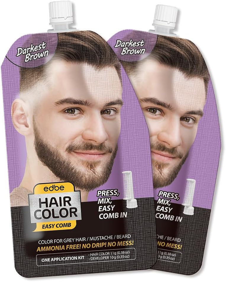 Amazon.com: Just For Men Easy Comb-In Color Mens Hair Dye, Easy No Mix ...