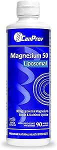 CanPrev Magnesium Bis-Glycinate | 450ml Liquid | 50mg Liposomal Liquid ...