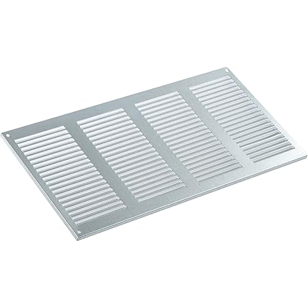 Amazon.com: Galvanised Steel 14x6 inch Steel Return Air Grille, Vent ...