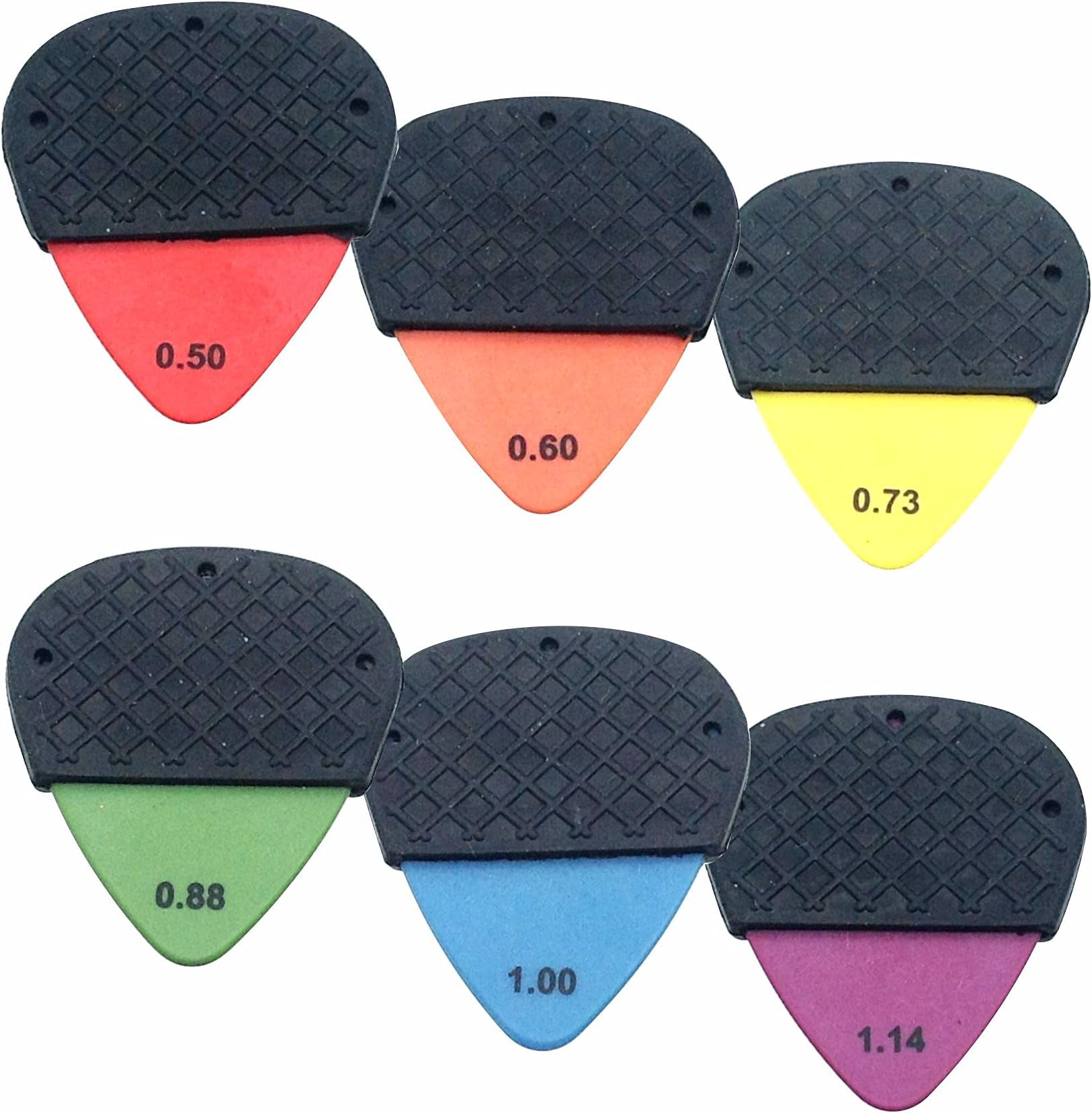 Amazon.com: Fender Mojo Grip Guitar Picks 351 Shape, Stocking Stuffers ...