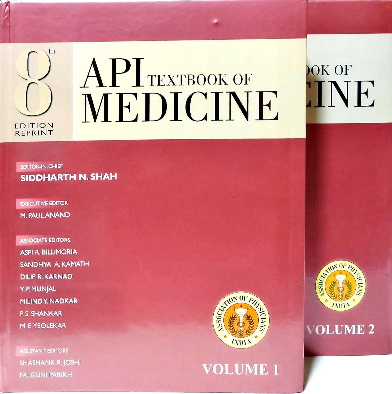 Api: Textbook Of Medicine 8Ed 2 Vol Set (Hb 2009): 9788187540281 ...
