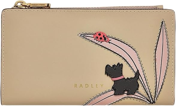 Amazon.com: RADLEY London The Tales Of Spring Slim Bifold Card Wallet ...