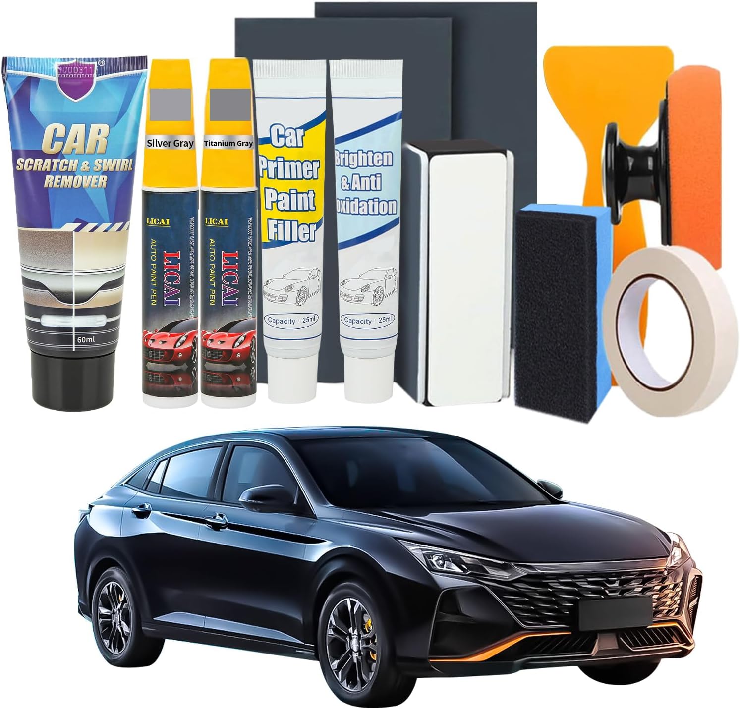 Car Scratch Remover, Car Paint Scratch Repair Touch Up Paint Pen for ...