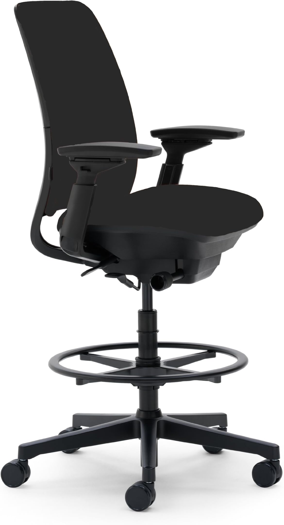Amazon.com: Steelcase Amia Fabric Stool with Fully Adjustable Arms ...