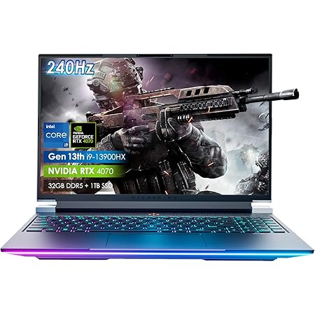 MACHENIKE Gaming Laptop L16P, Intel Core Gen 13th i9-13900HX, NVIDIA ...
