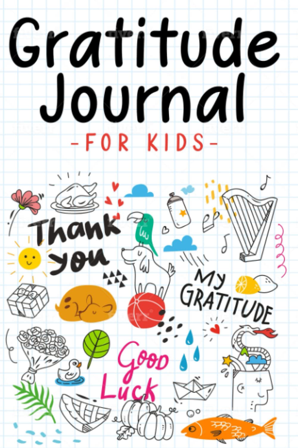 Gratitude Journal for Kids: Children happiness notebook (Stocking ...