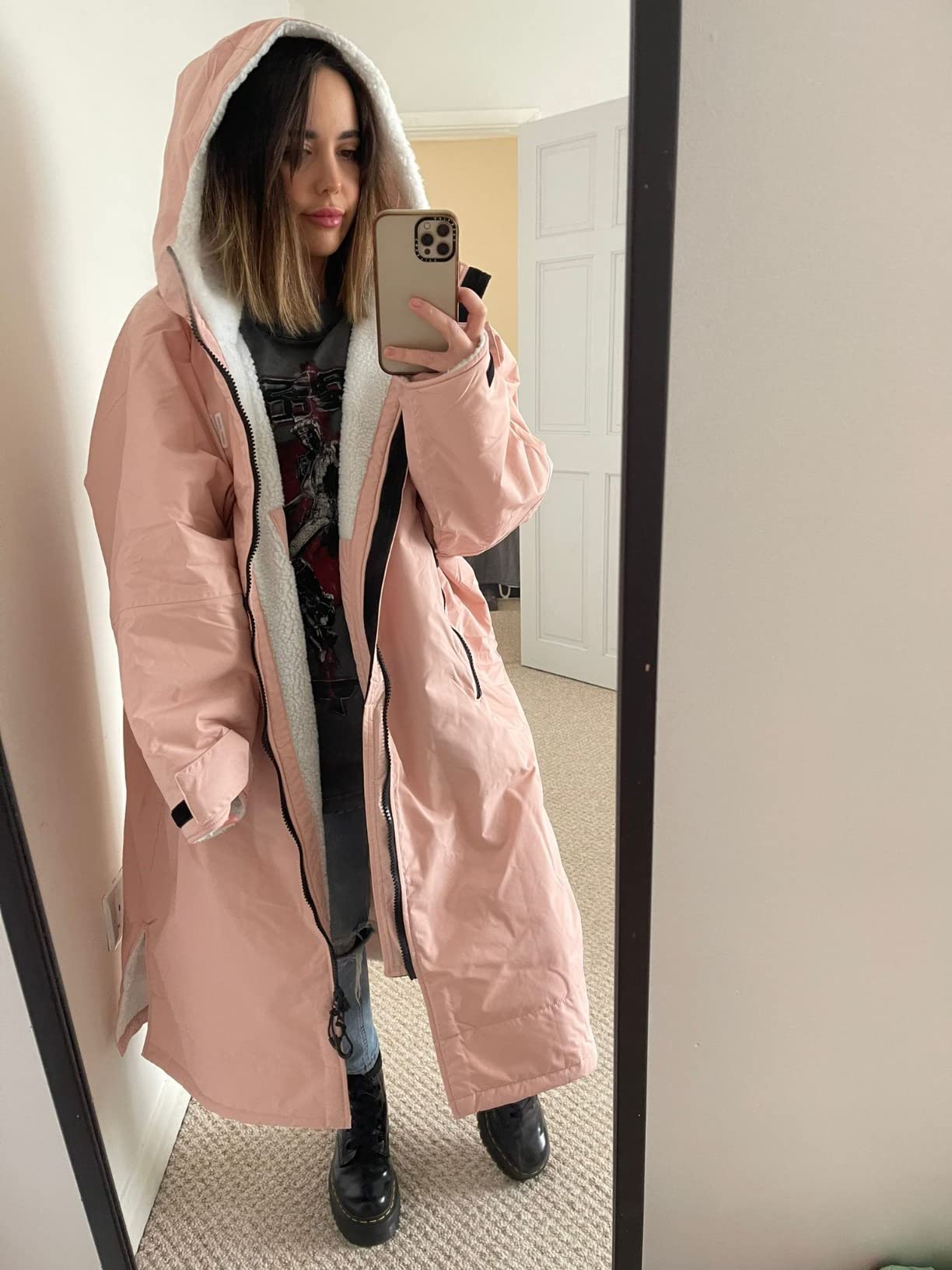 BEACHBUM Waterproof Changing Robe - Olive Green Brobe | Windproof ...