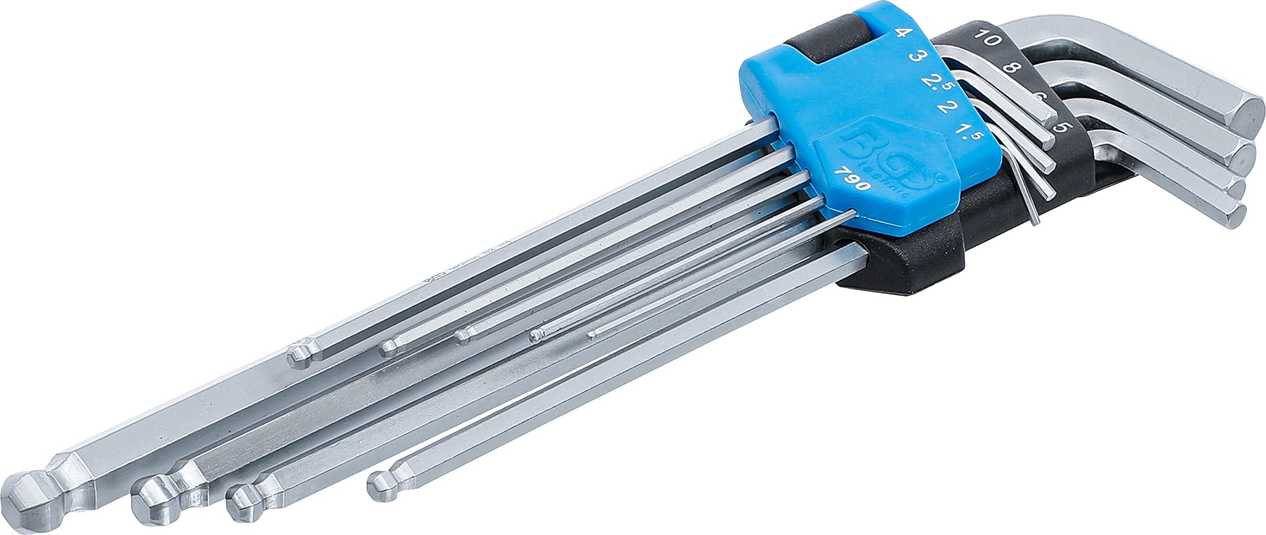 Bosch Innensechskant-Satz, 9-teilig (Innensechskantschlüssel-Set mit ...